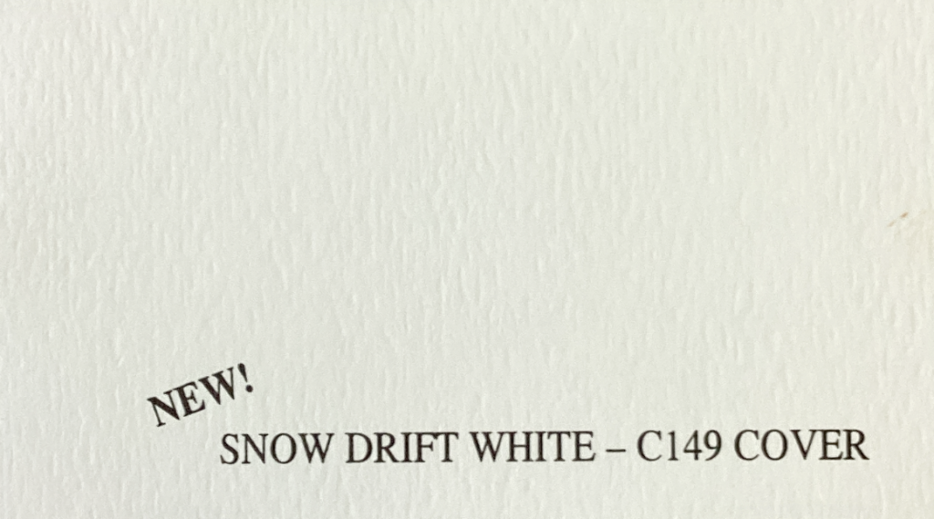 Snow Drift White - Paper4Designs